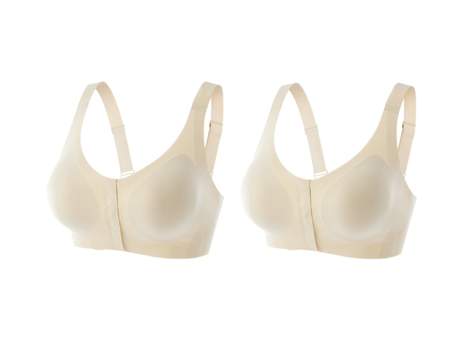Seamless Front Closure Mastectomy Bra Surgical Bra Pocket Breast ...