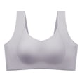 Seamless Full Coverage T Shirt Bra Wireless Comfort Smoothing Side ...