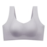 Seamless Full Coverage T Shirt Bra Wireless Comfort Smoothing Side ...