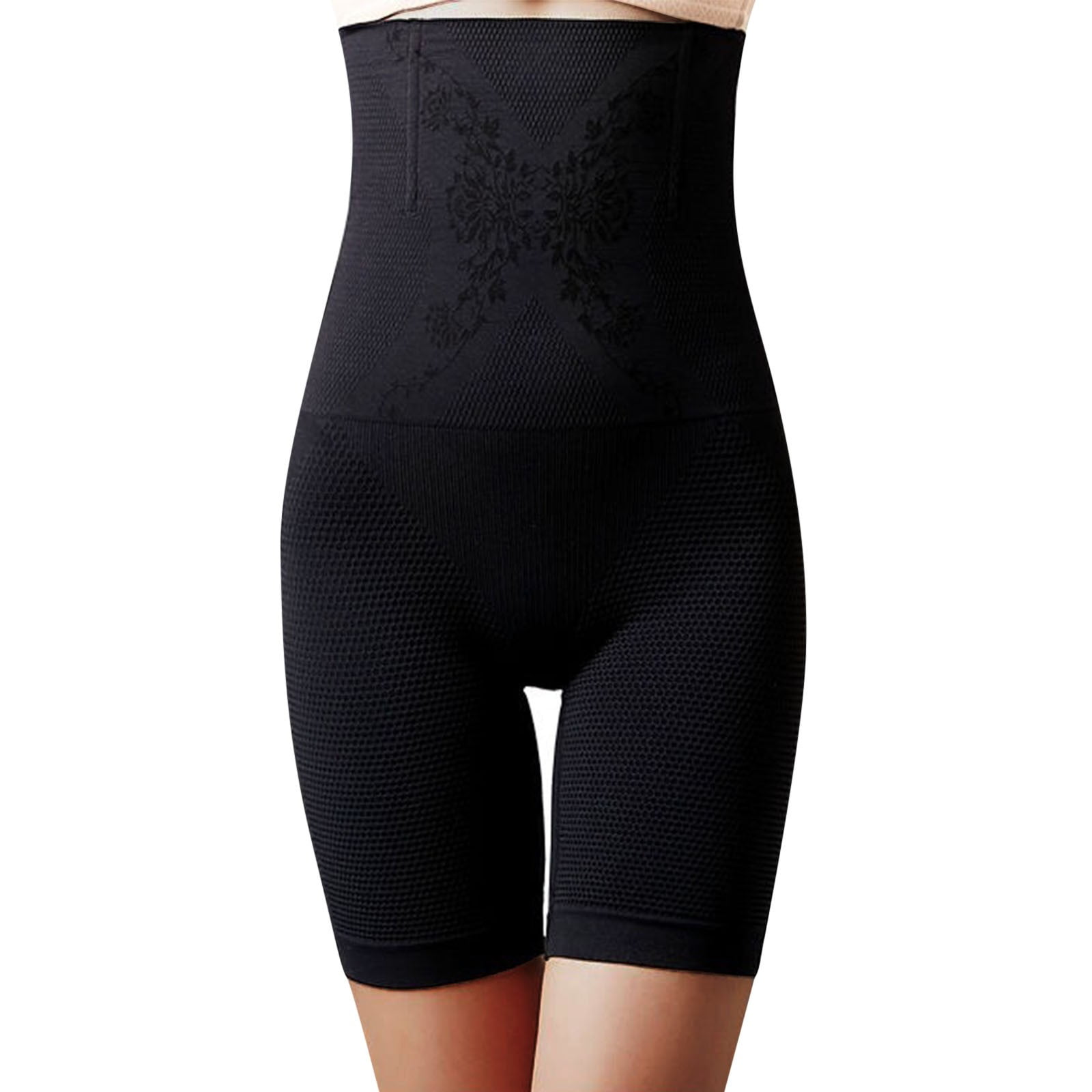 Seamless High Waist Honeycomb Thin Leg Pants Shapewear Women Postpartum