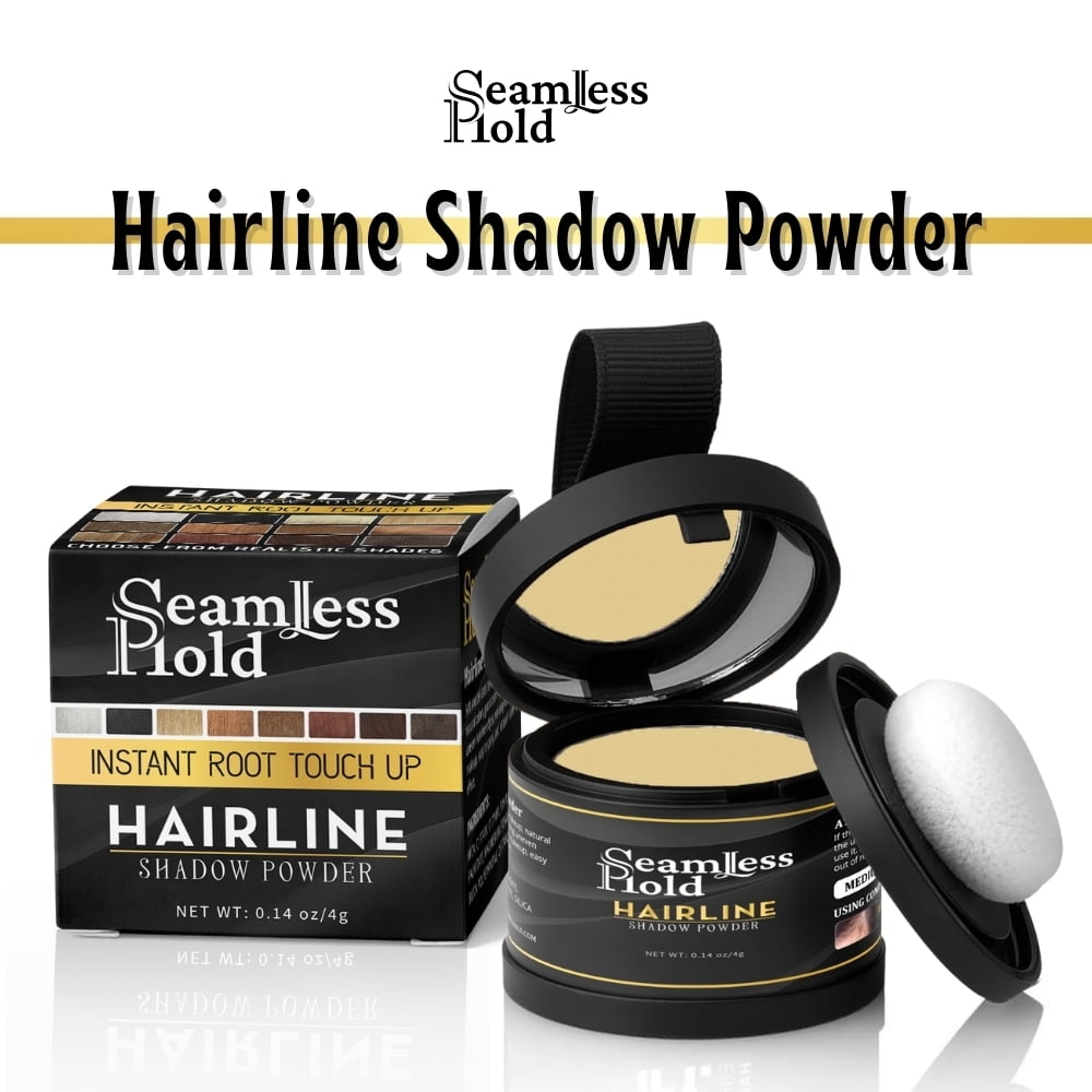 Seamless Hold Hairline Shadow Powder - Waterproof Hairline Shadow for ...