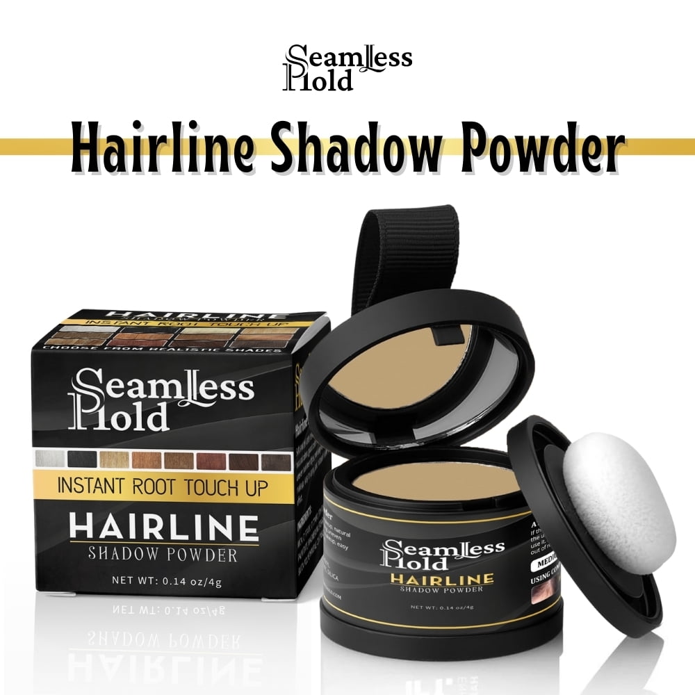 Seamless Hold Hairline Shadow Powder - Waterproof Hairline Shadow for ...