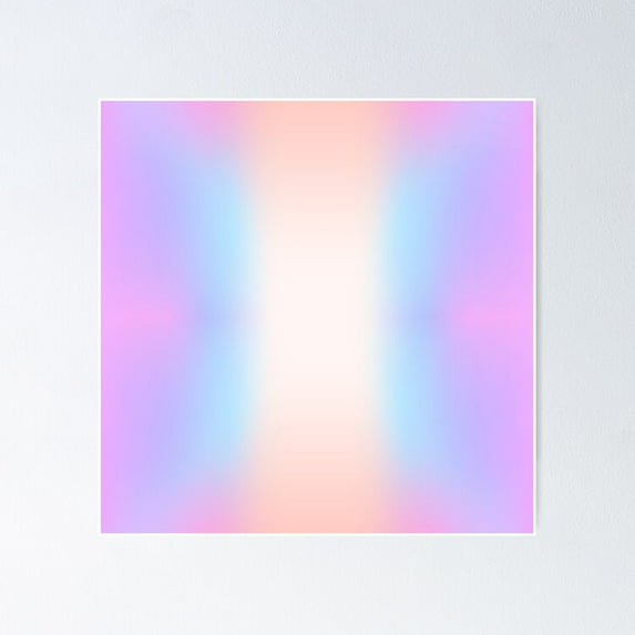 Seamless Holographic Pattern Design UNFRAMED Poster, 12x18 - Walmart.com