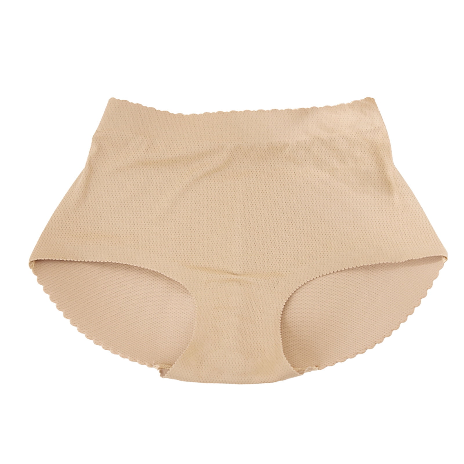 Seamless Midriff Panties Women Butt Pads Enhancer Panties Padded Hip ...