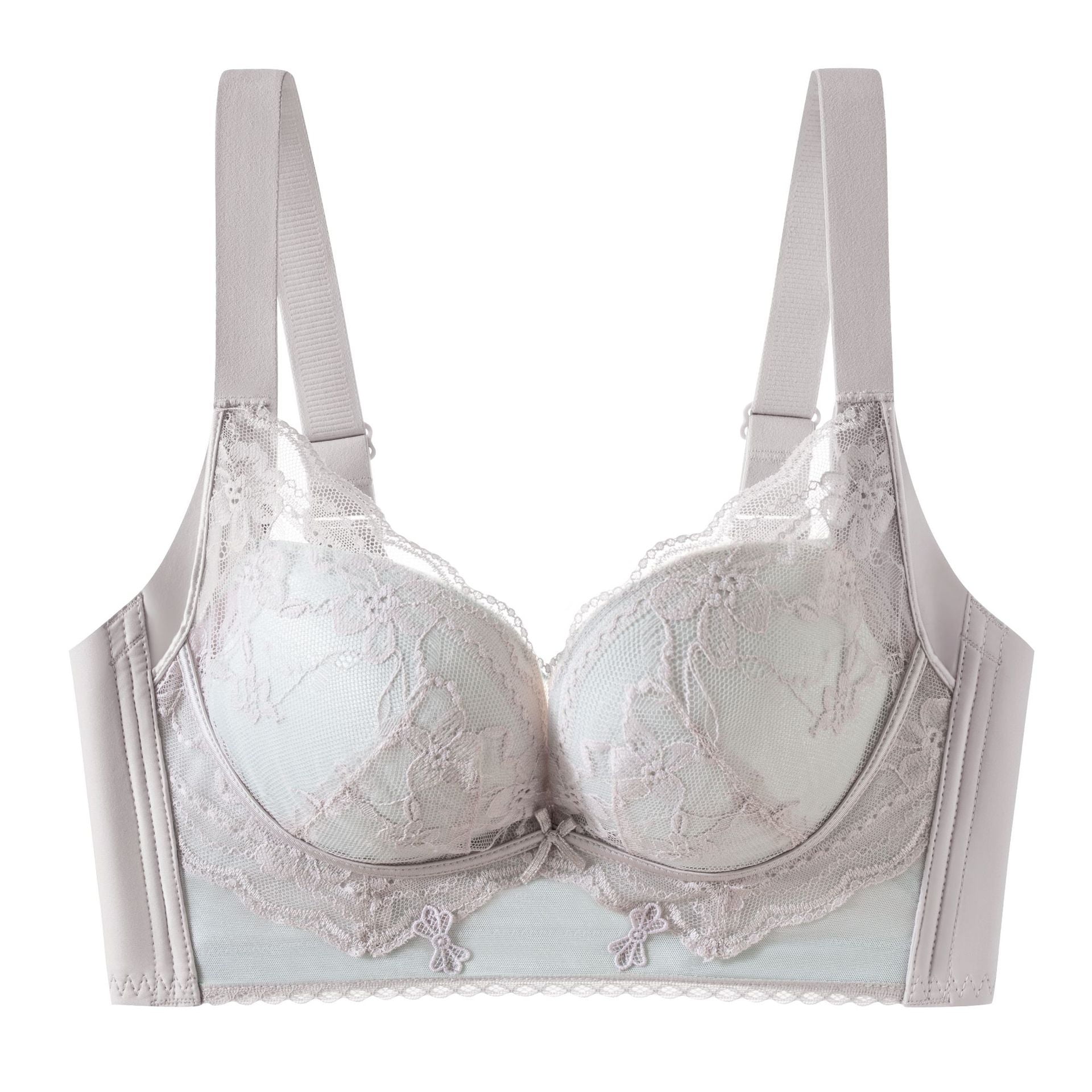 Seamless No Steel Wire Anti Sagging Push Up Bra For Small Bust Women ...