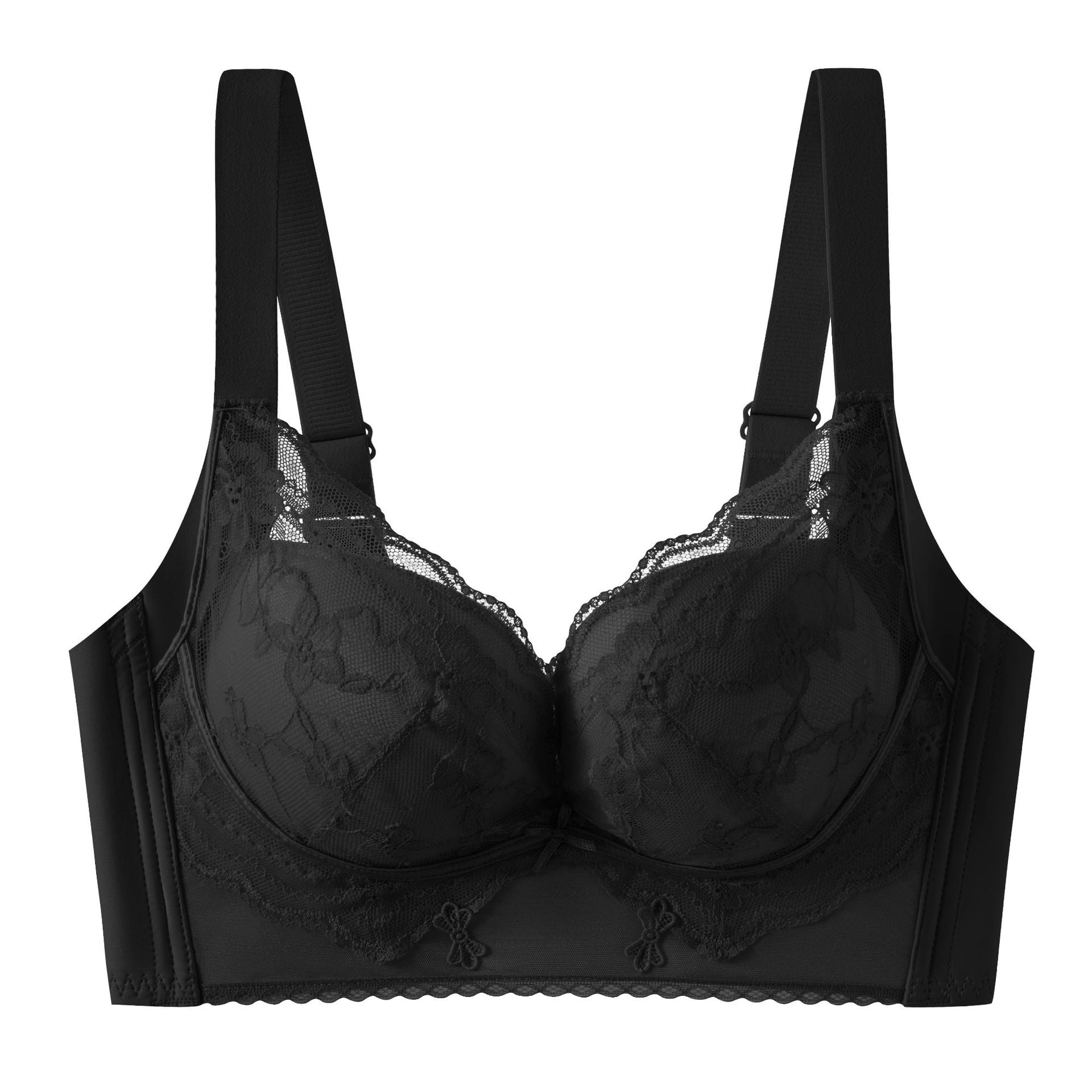 Seamless No Steel Wire Anti Sagging Push Up Bra For Small Bust Women ...