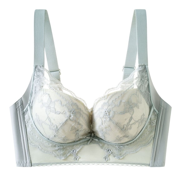 Seamless No Steel Wire Anti Sagging Push Up Bra For Small Bust Women ...