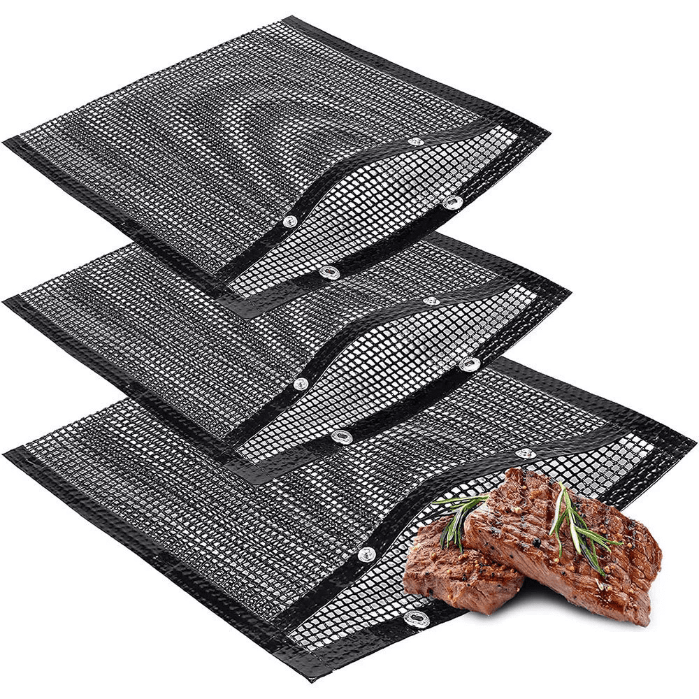 Seamless Outdoors BBQ Mesh Grill Bags - Walmart.com