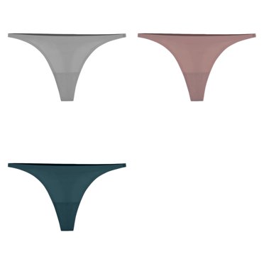 Hanes Originals Women's SuperSoft String Bikini Underwear, 3-Pack ...