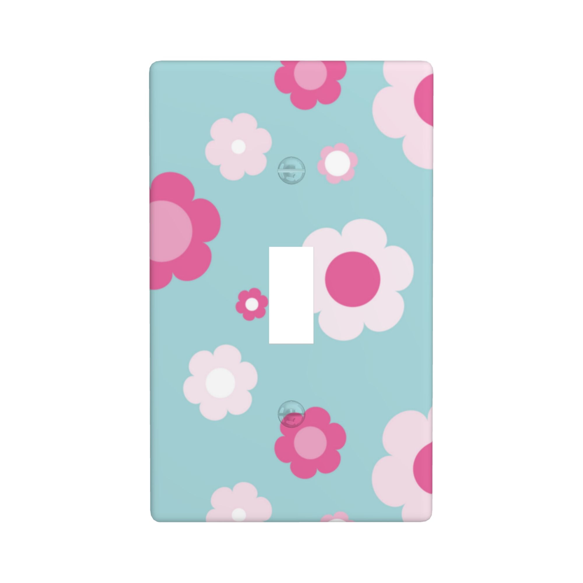 Seamless Pattern Background Single Toggle Light Switch Plate Decorative ...