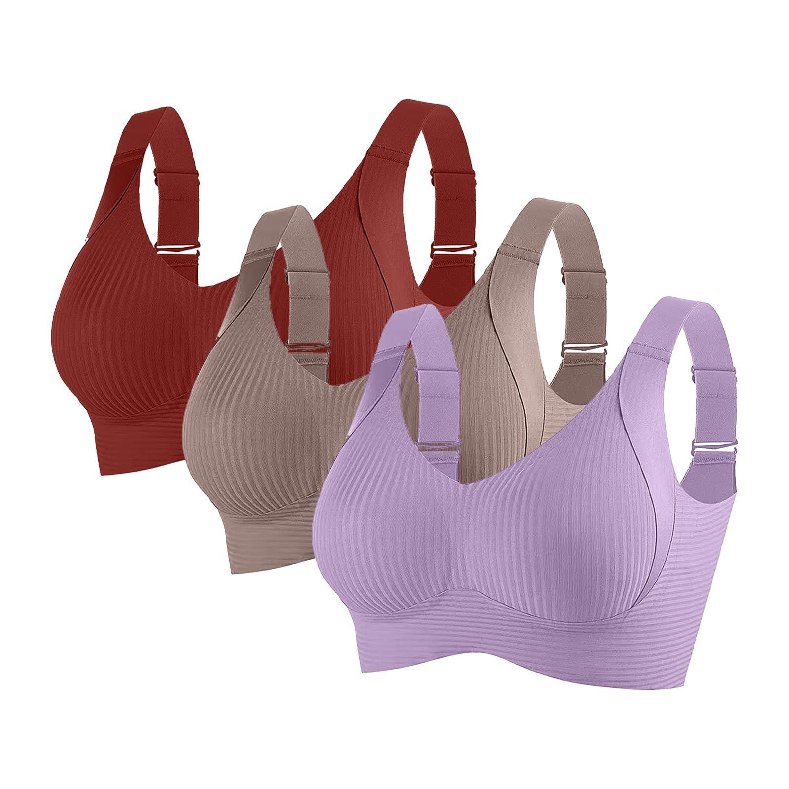 Seamless Push Up Bra, Hugcore 3Pc Women's Underwear Which Can Make ...