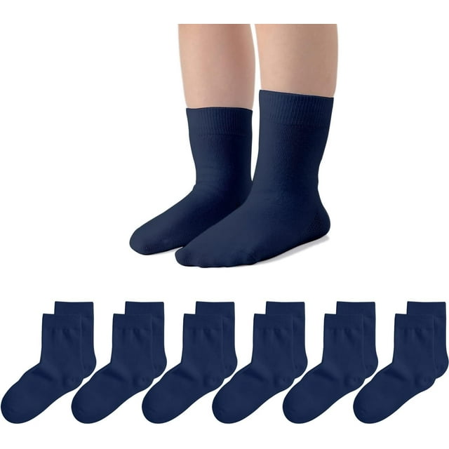 Seamless Socks for Girls Boys Thin Breathable School Uniform Socks ...