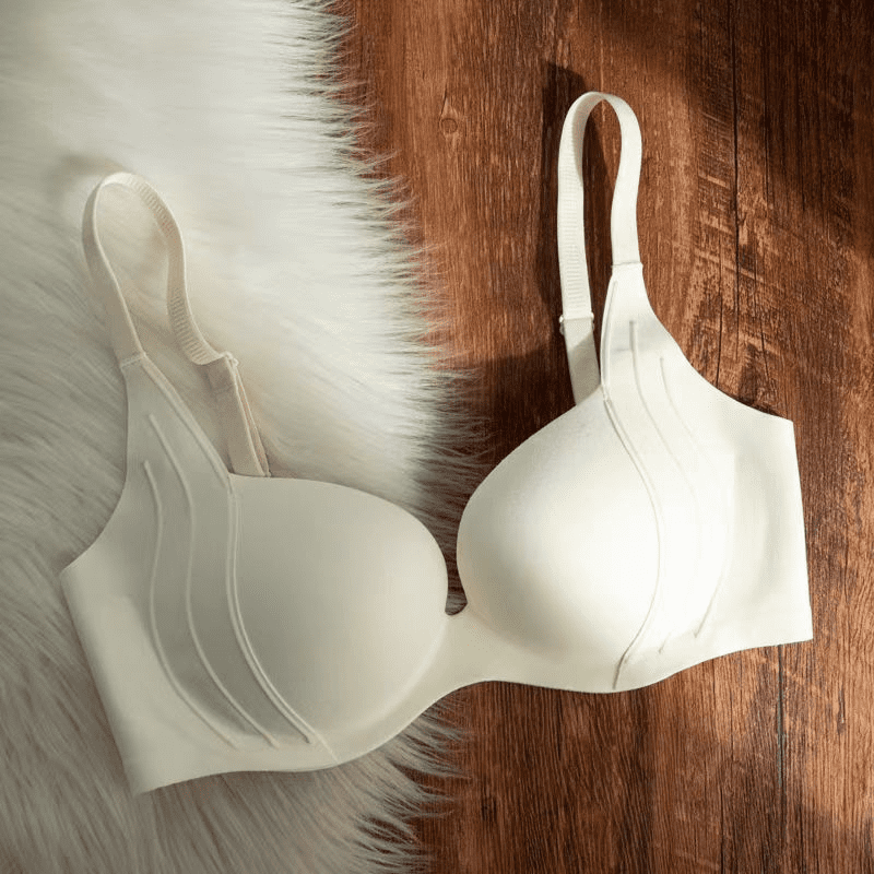 Seamless Soft Support Wireless Bra For Women, Enhancing Lift And Side ...