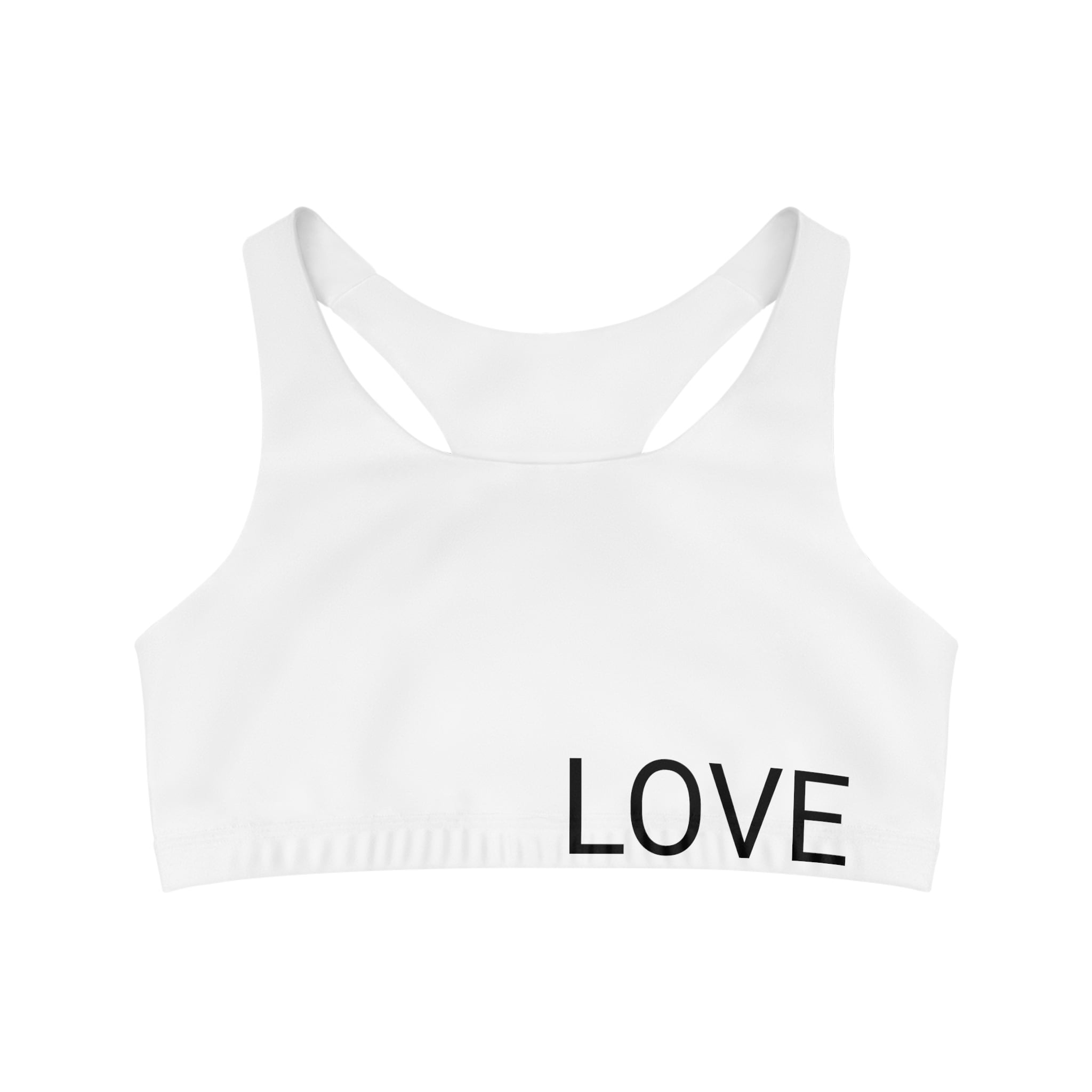 Seamless Sports Bra (AOP) - Walmart.com