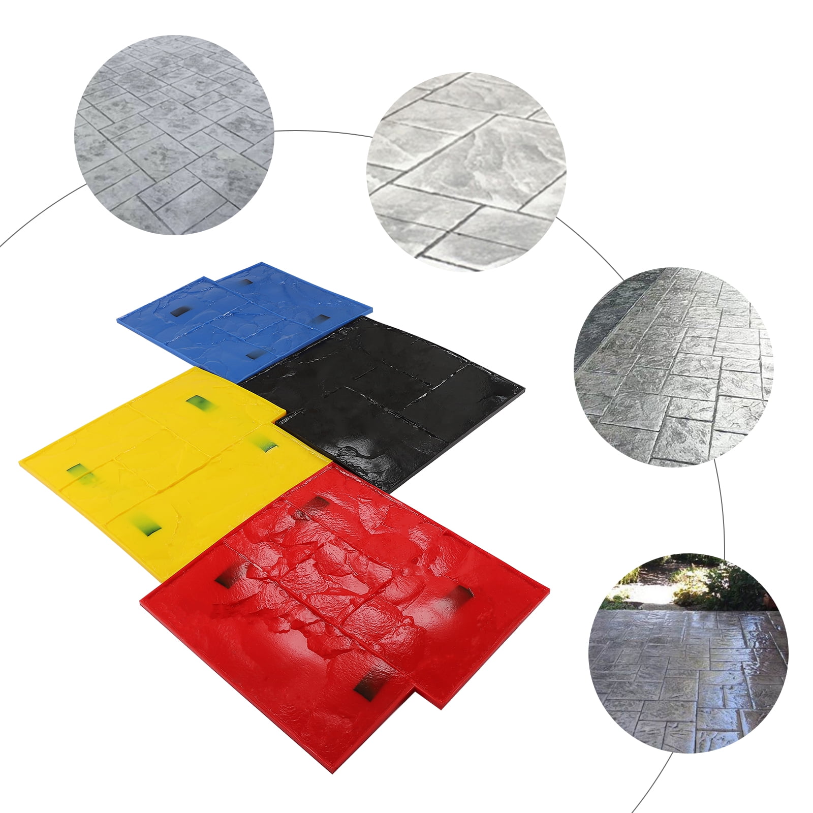 Seamless Texture Stamp Mat, PU Material, Waterproof, Flexible, for ...