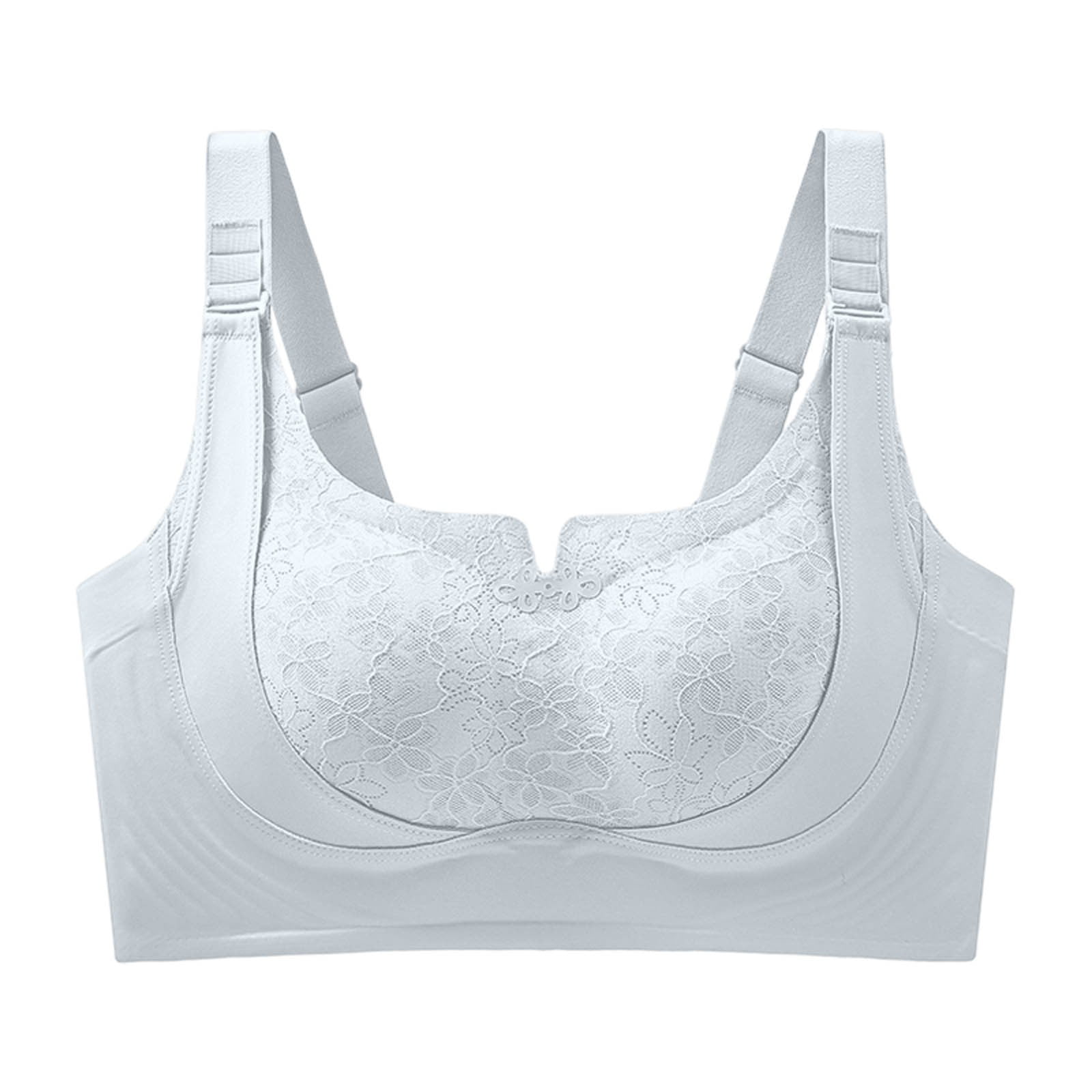 Seamless Thin Wireless Bra For Side Support Smooth Comfort Lift Shaping ...