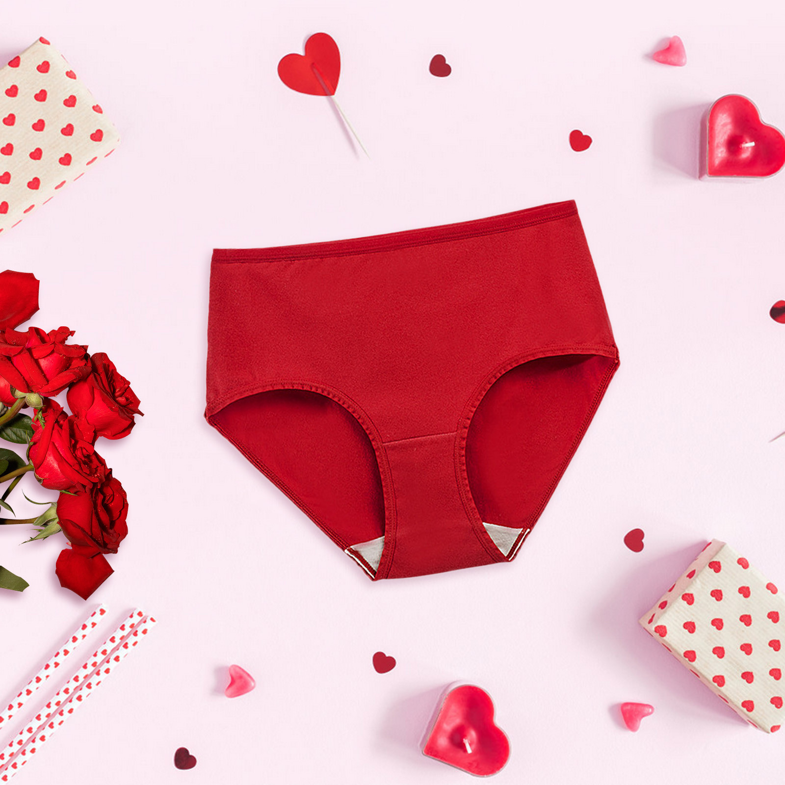 Seamless Underwear for Women No Wedgie Triangle Non-Marking High ...