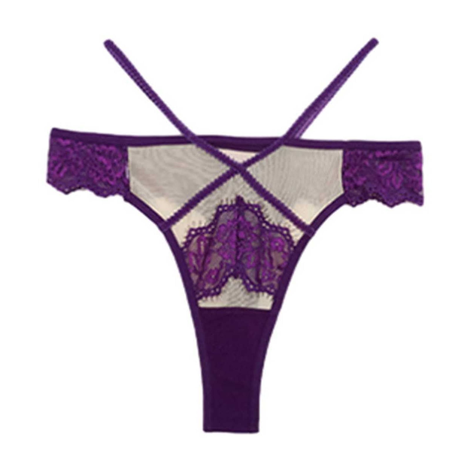 Seamless Underwear for Women Sexy No Show Bikini Panties Lace Ladies ...