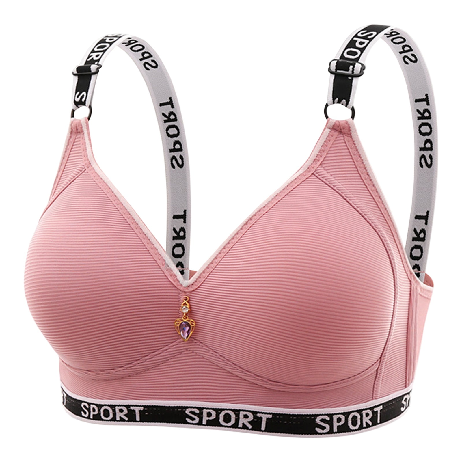 Seamless Wire-Free Everyday Bra – Fixed Cups with Soft Padding ...