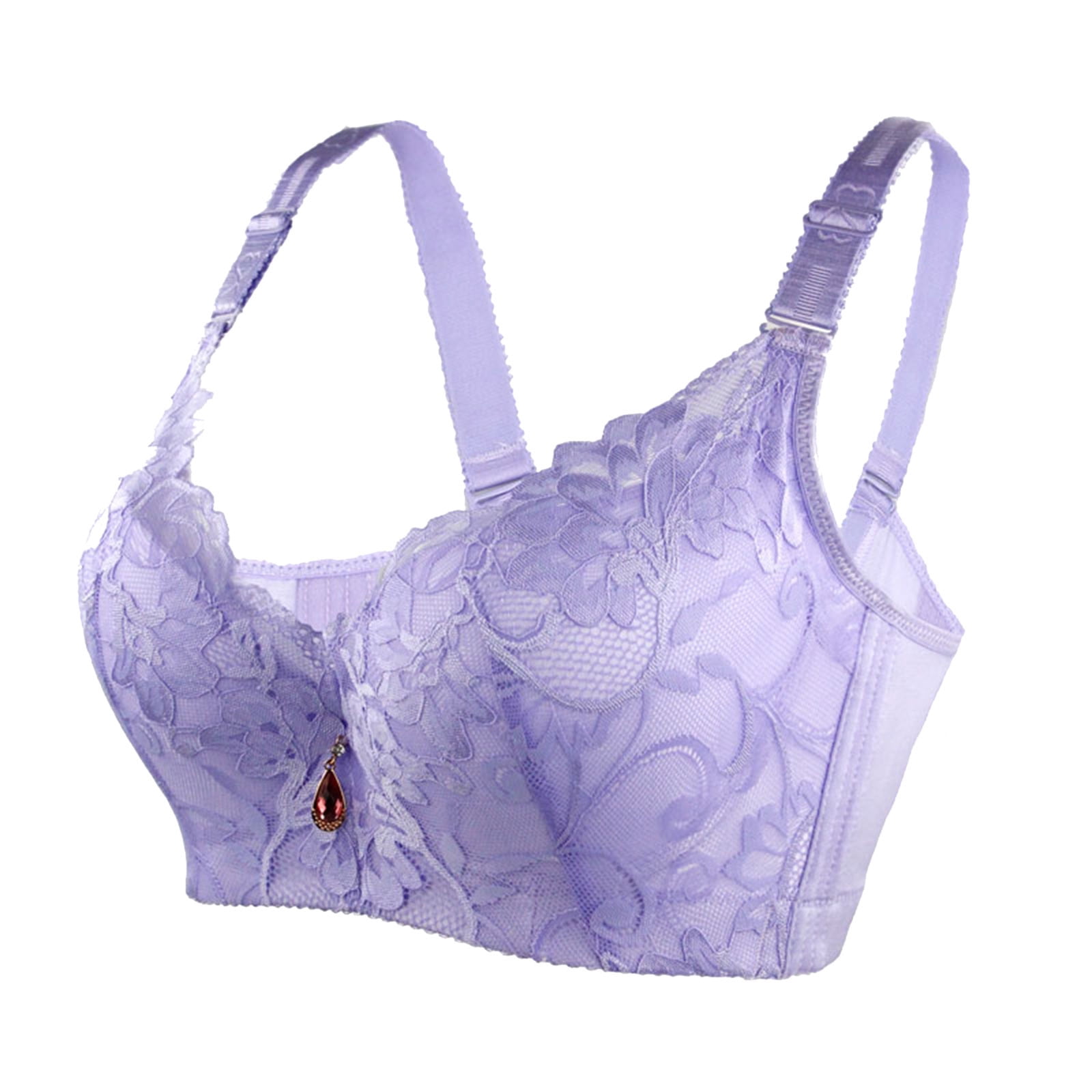 Seamless Women's Bra Women Full Cup Thin Underwear Plus Size Five ...
