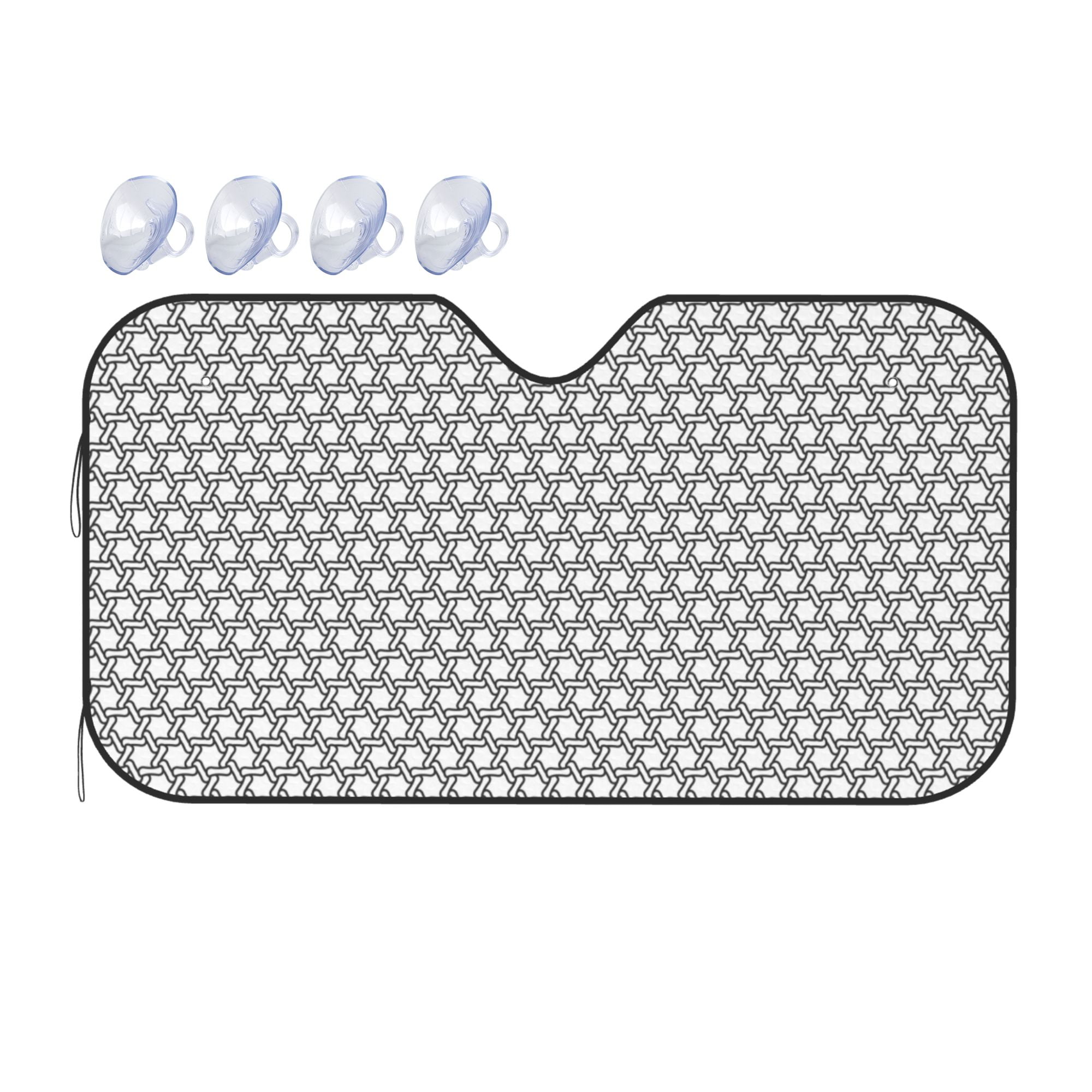 Seamless pattern 1-Piece Car Front Window Sunshade-Foldable for Most ...