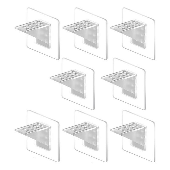 Seamlessly Wardrobe Organizers Brackets Simple Installation Shelf ...