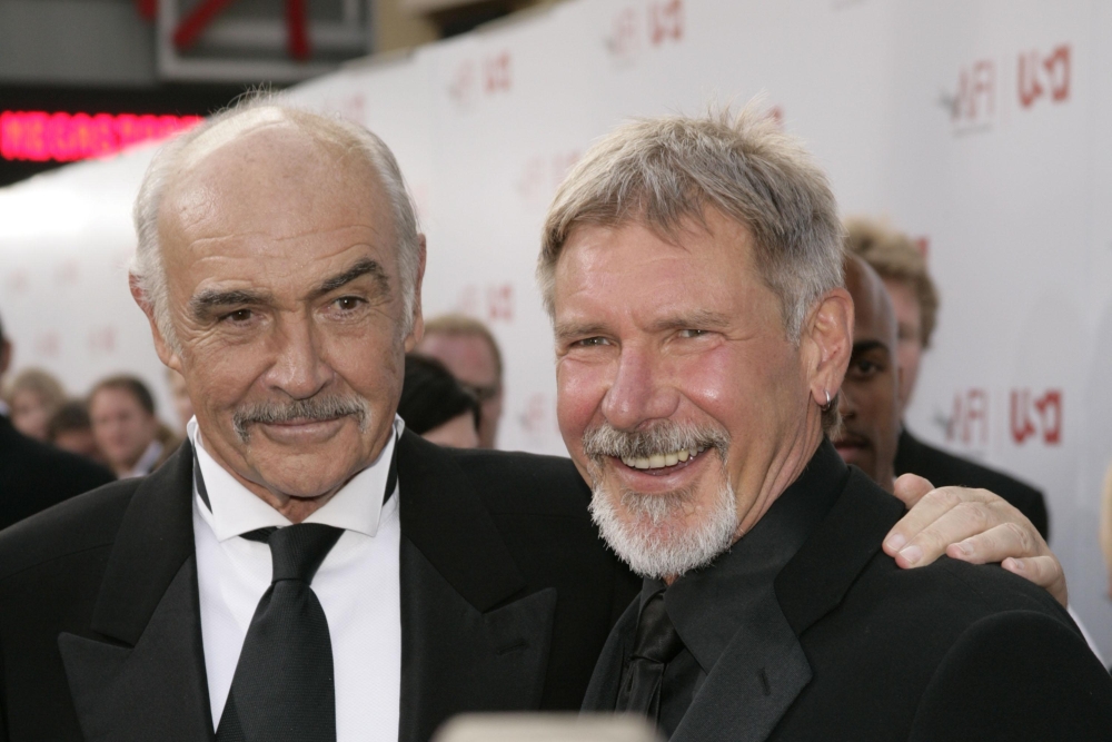 Sean Connery, Harrison Ford At Arrivals For 34Th American Film ...
