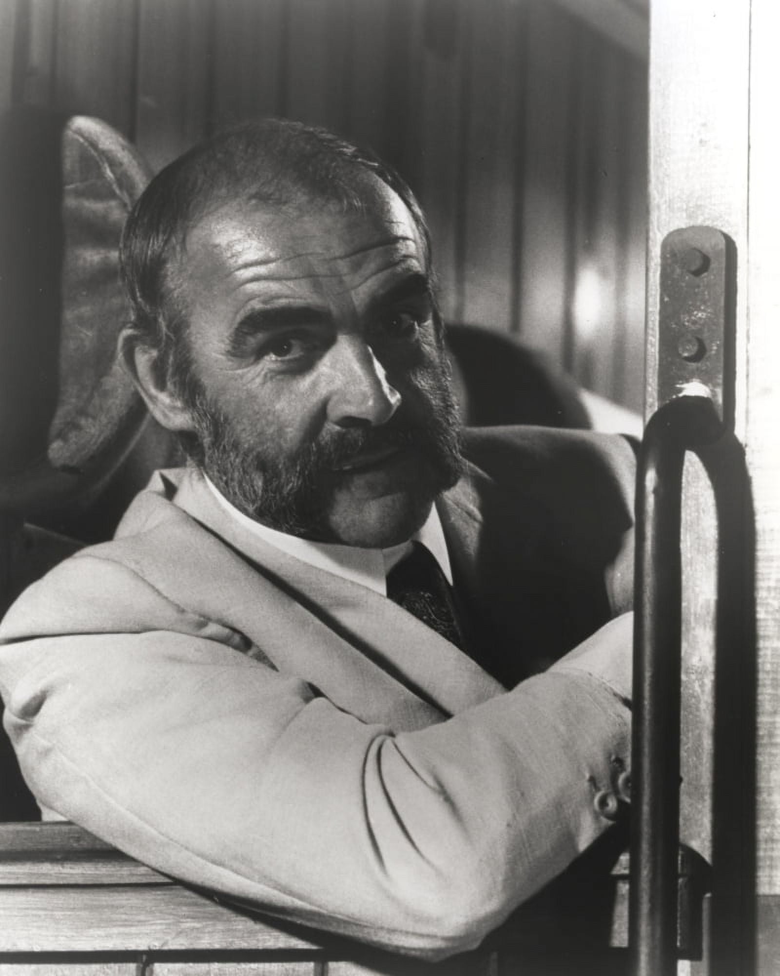 Sean Connery with Mustache in Formal Outfit Photo Print (8 x 10 ...