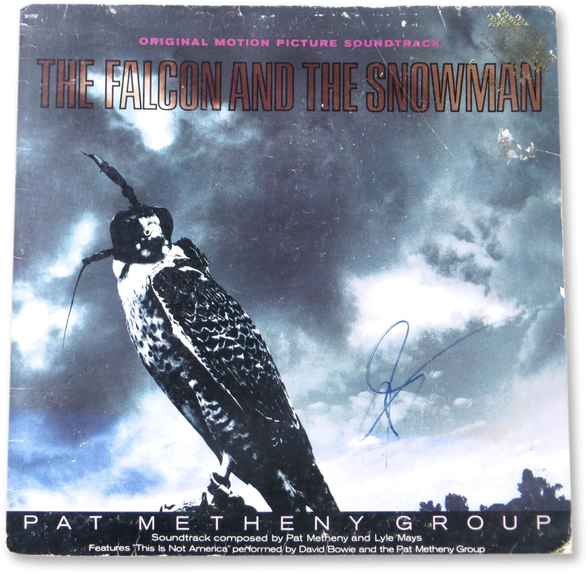 Sean Penn Signed Autographed Record Cover Falcon and the Snowman BAS ...