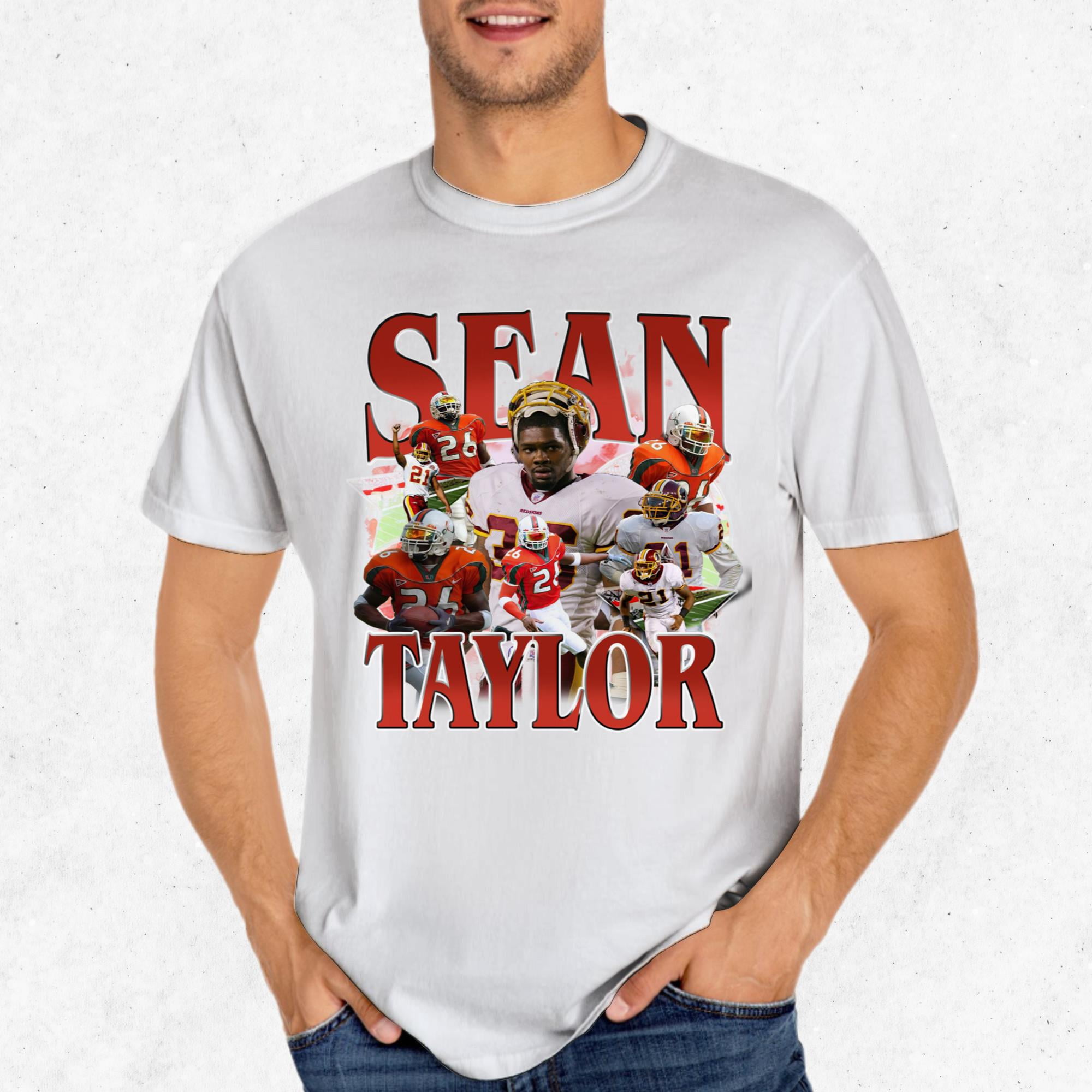 Sean Taylor Football Legend Commemorative T-Shirt - Walmart.com