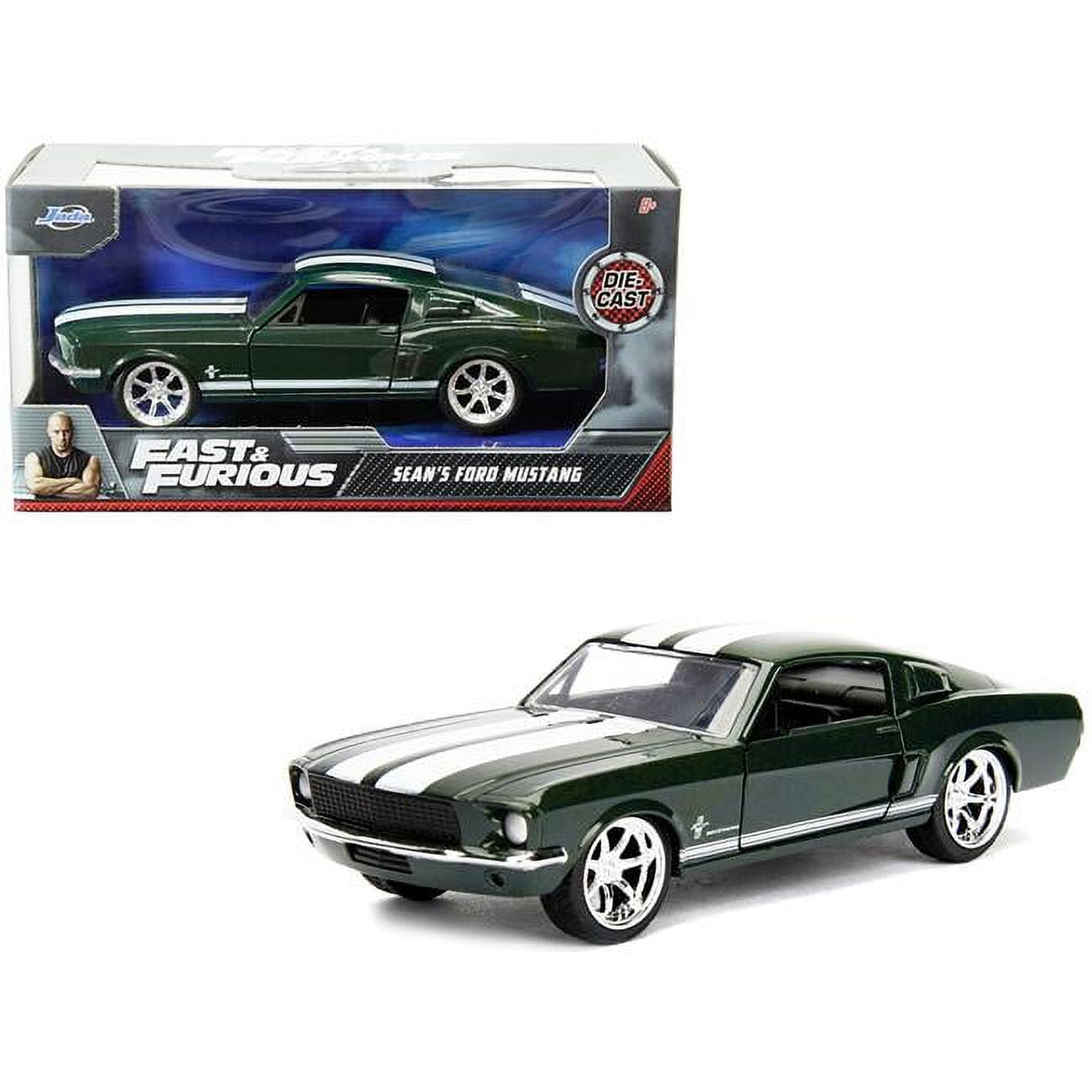 Jada Collector Toys 1/32 Diecast 'Fast & Furious' Sean's Ford Mustang ...