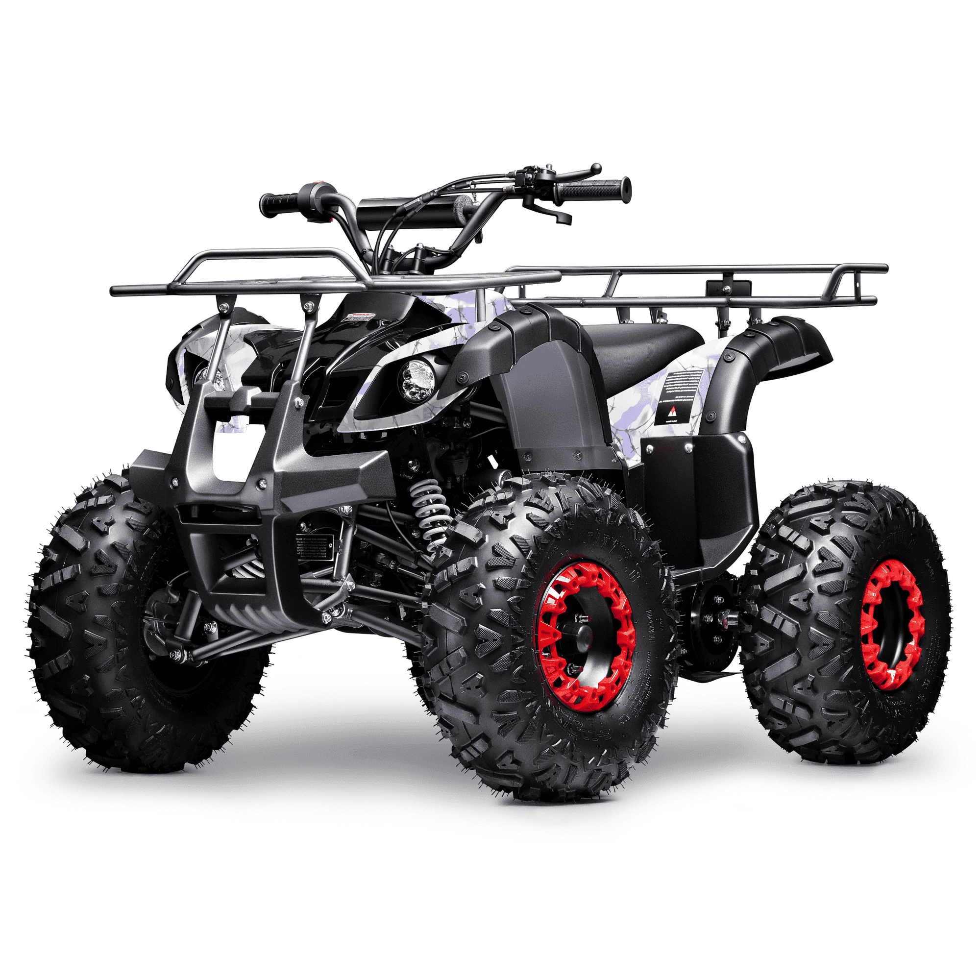 Seangles, 125cc ATV Four Wheeler Gas Powered 4 Wheeler Quad - Tested ...