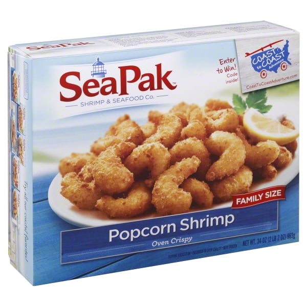 Seapack Seapak Popcorn Shrimp 6/30 Oz - Walmart.com