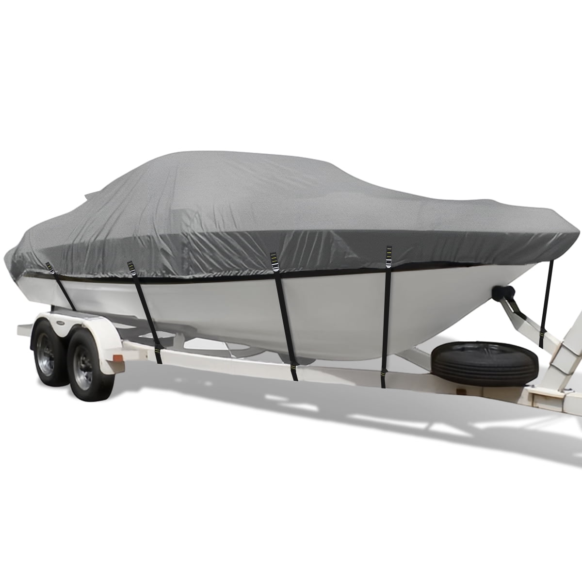 Seapisode 600D Boat Cover，Heavy-Duty Waterproof and UV-Proof Boat ...