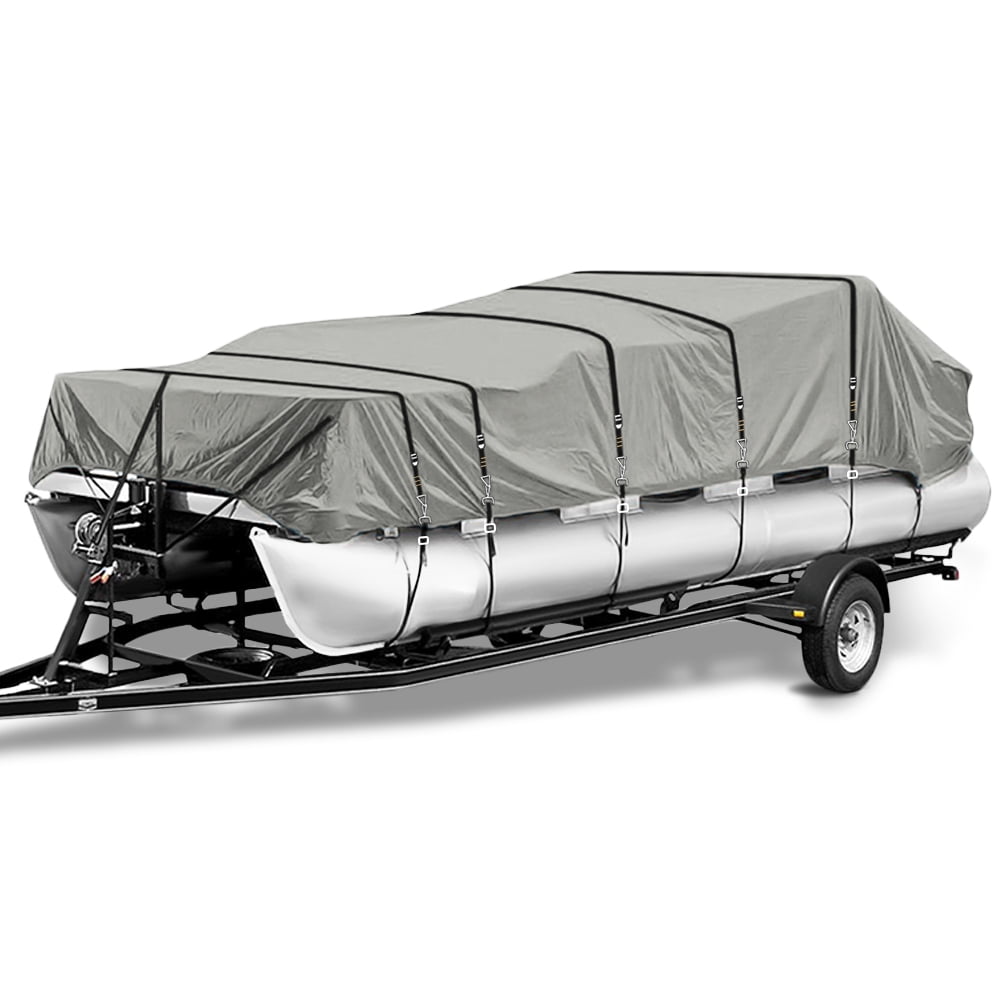 Seapisode 900D Trailerable Pontoon Boat Cover，Heavy Duty Waterproof ...