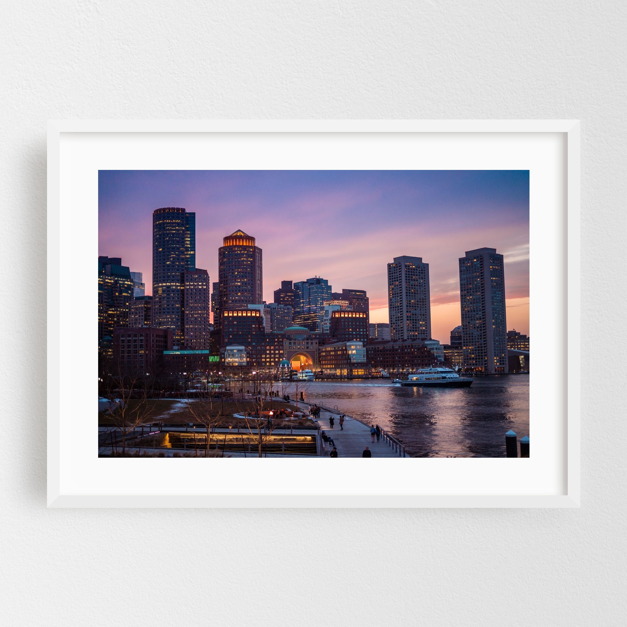 Seaport Lights - Photography Cityscape Harbor Skyline Architecture ...