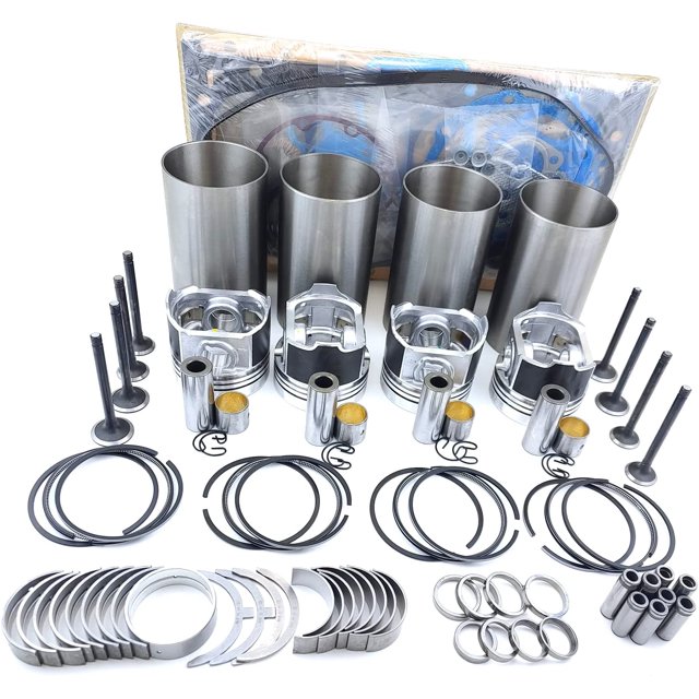 Seapple Engine Rebuild Kit Major Overhaul Compatible with Kubota V1702 ...