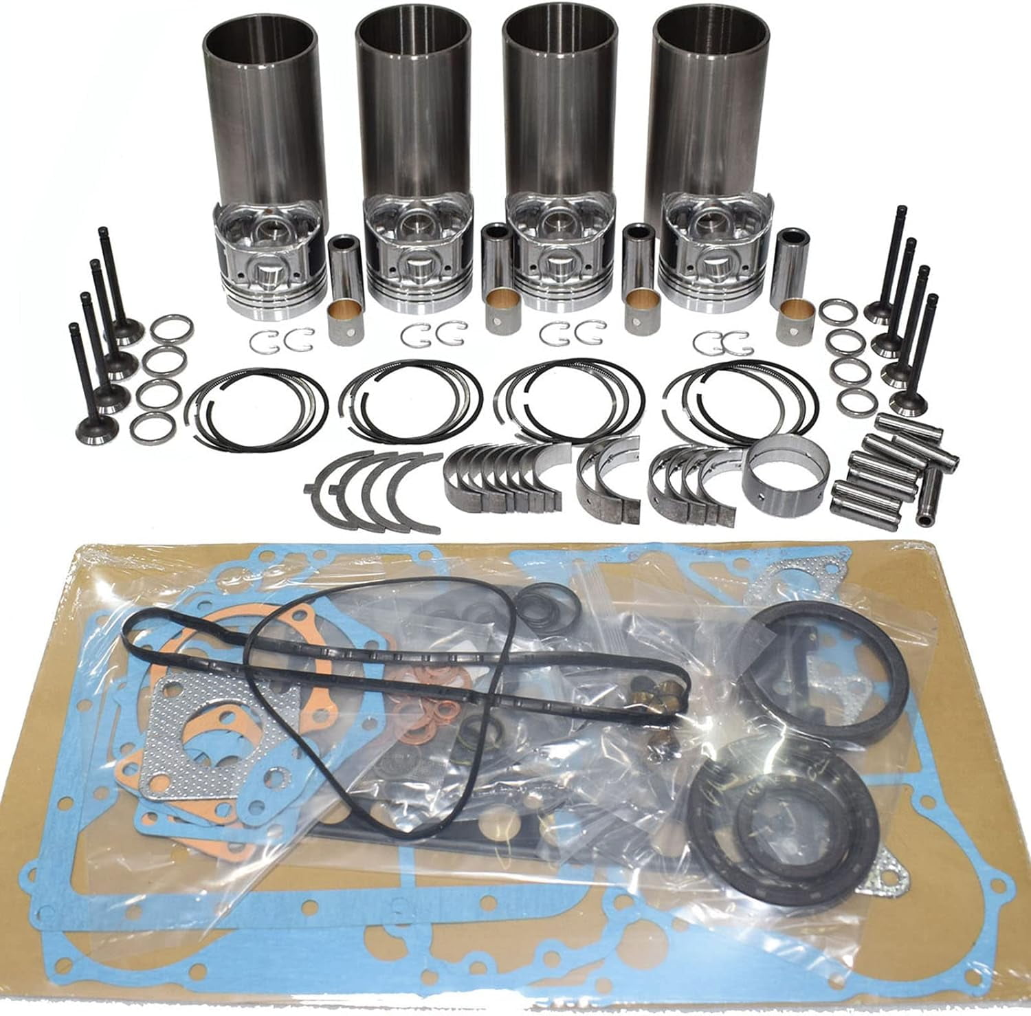 Seapple K4N K4N-DI Overhaul Rebuild Kit Fits for Mitsubishi Engine ...
