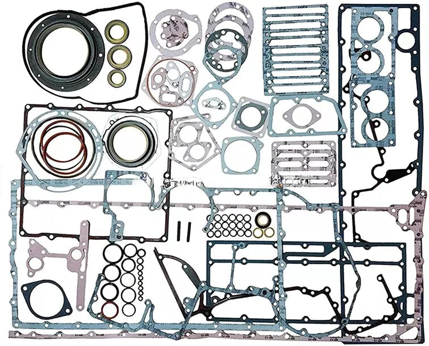 Seapple Lower Engine Gasket Set 3801006 3801007 Compatible with Cummins ...