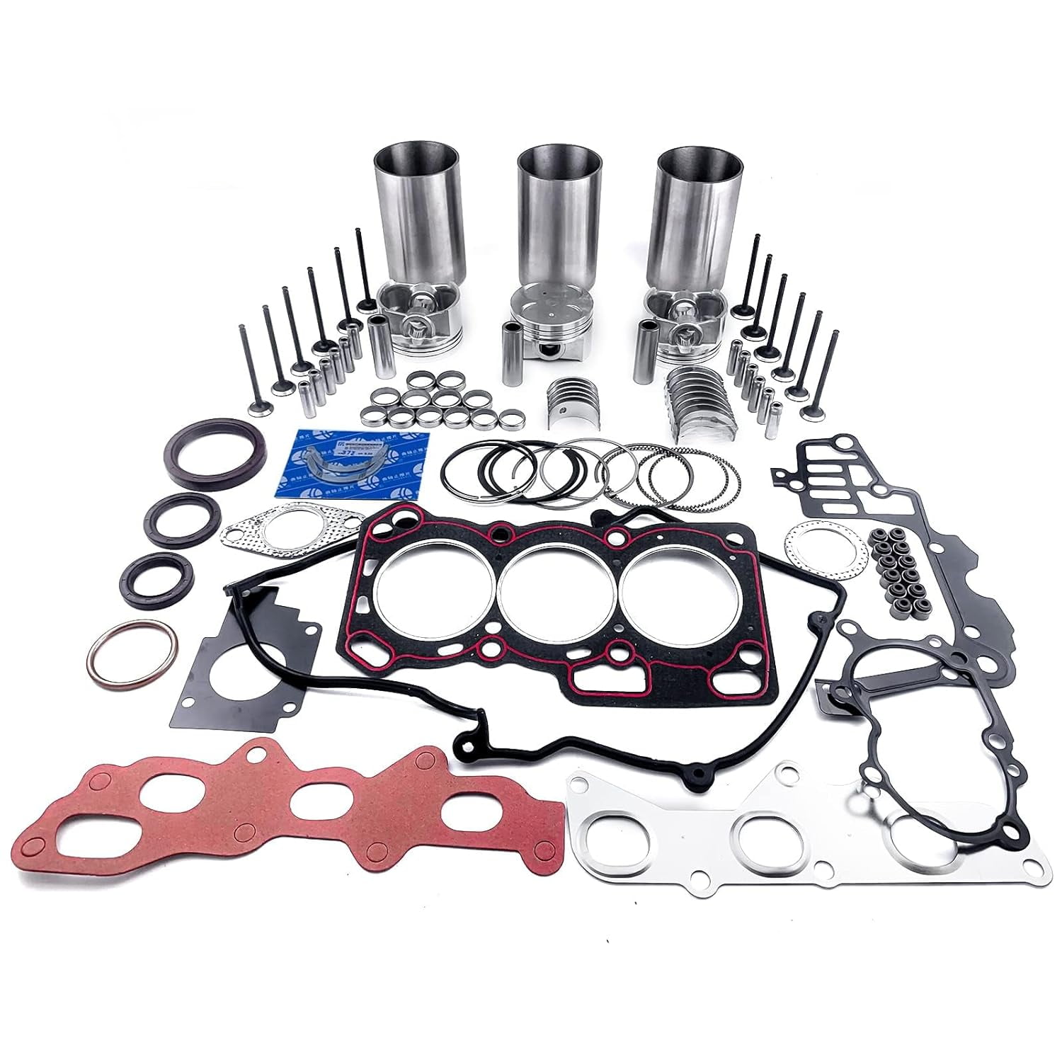 Seapple New Engine Overhaul Rebuild Kit STD Compatible with Chery ...