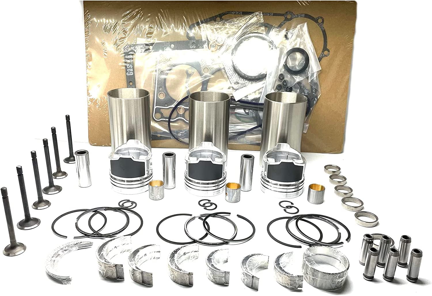 Seapple Overhaul Rebuild Kit Compatible with Mitsubishi S3L S3L2 Engine ...