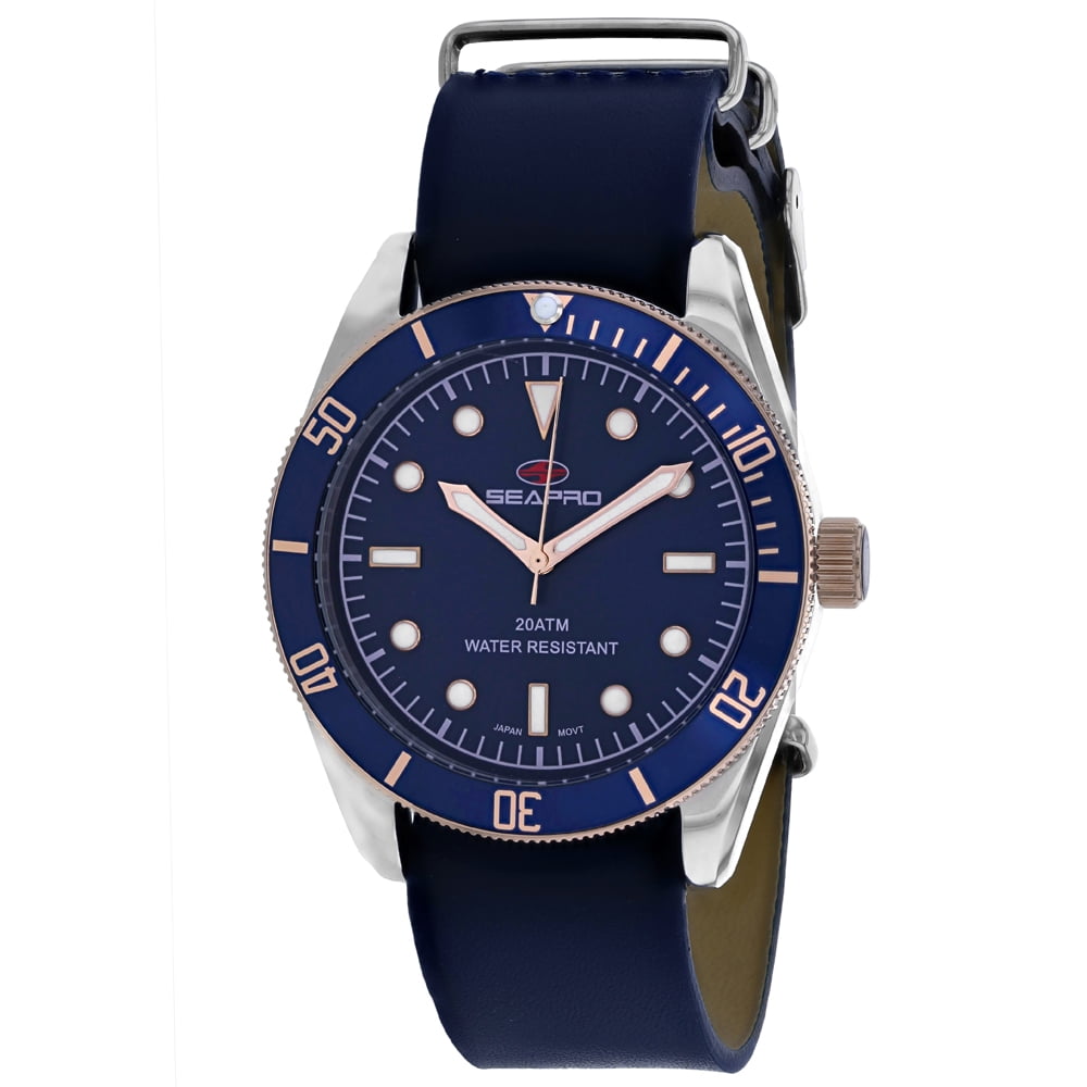 Seapro Men's Revival Blue Dial Watch - SP0303 - Walmart.com