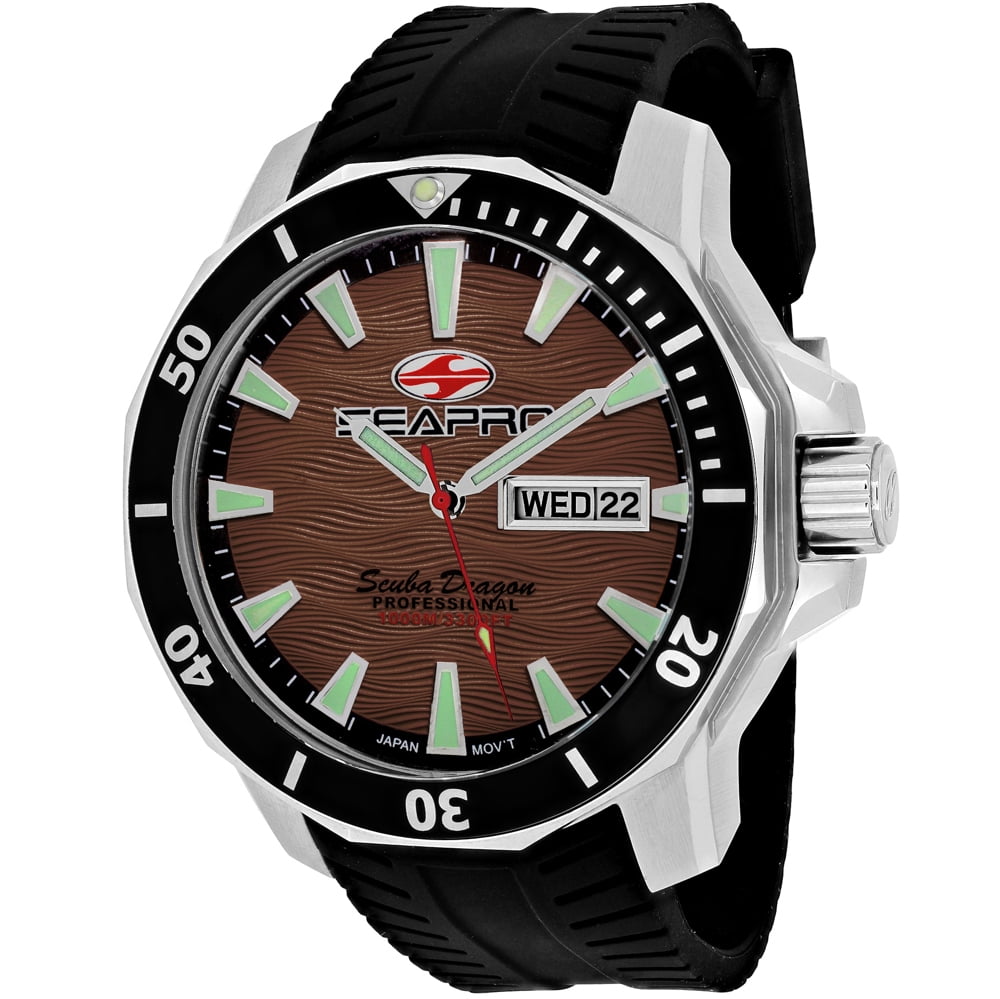 Seapro Men's Scuba Dragon Diver Limited Edition 1000 Meters - Walmart.com