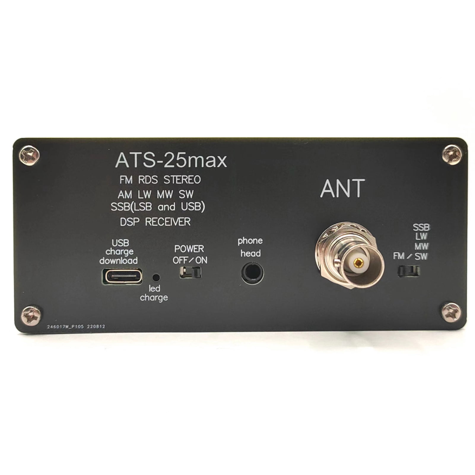Search ATS-25 Portable Radios Receiver Upgraded Si4732 Chip With 2.8 ...