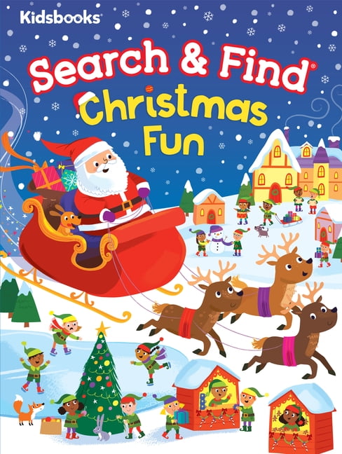 Search & Find: Christmas Fun, (Board Book) - Walmart.com