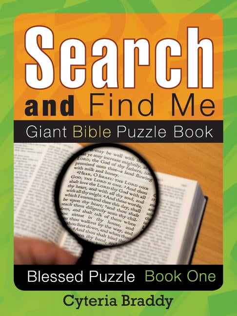 Search and Find Me Giant Bible Puzzle Book (Paperback) - Walmart.com