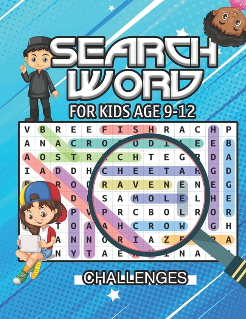 Search word for kids ages 9 to 12: First Kids Word Search Puzzle Book ...