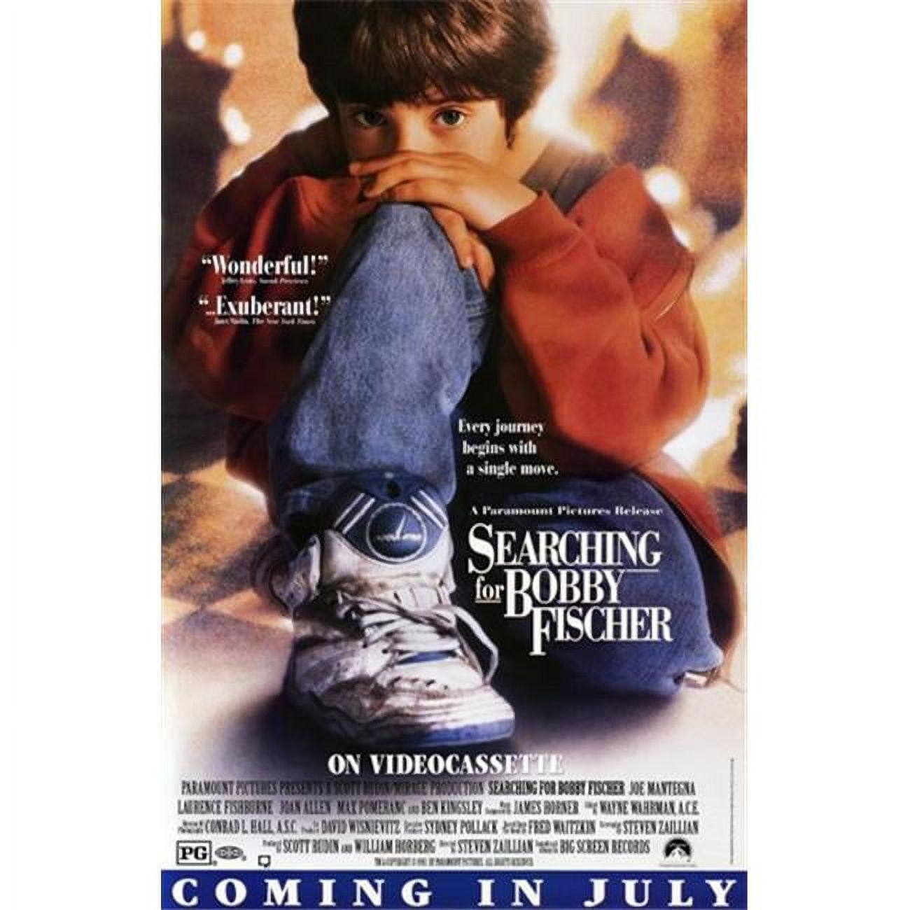 Searching for Bobby Fischer Movie Poster - 11 x 17 in. - Walmart.com