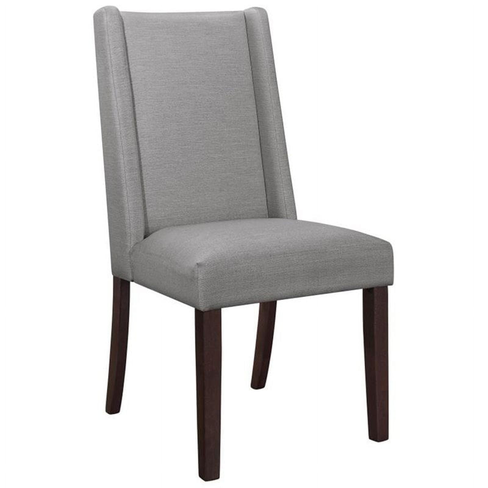 Coaster Libby Upholstered Parson Dining Side Chair in Gray - Walmart.com