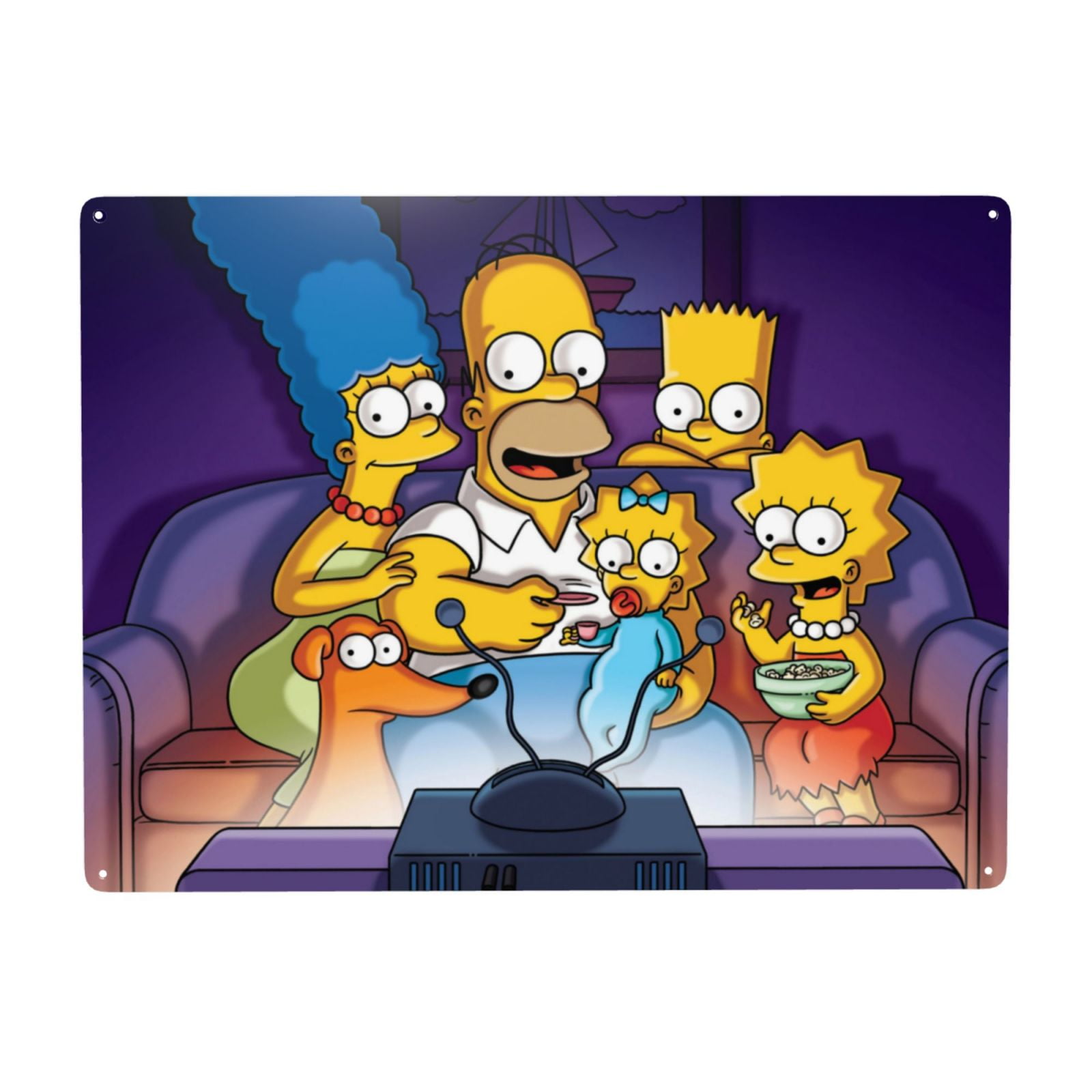 Searies The Simpsons Metal Sign Decor 30x40cm Wall Art Sign for Home ...